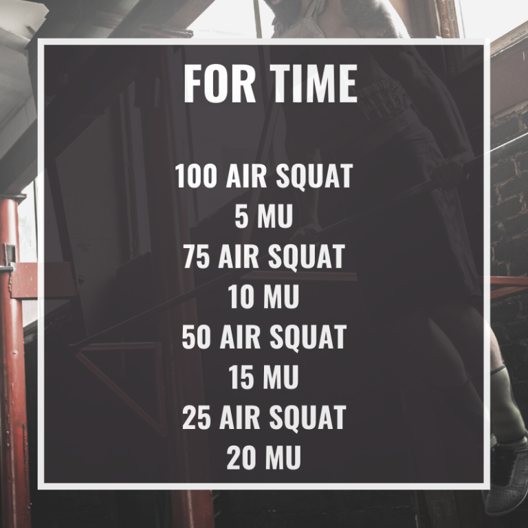 WOD Muscle-Up : JASON et ses 50 MU vous attendent